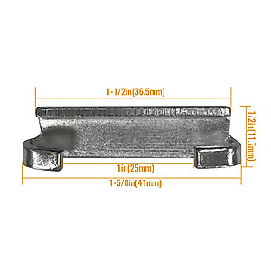 KUAFU Recliner Rocker Ratchet Compatible with La-Z-Boy LazyBoy Silver Steel