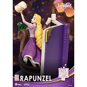 Beast Kingdom Disney Story Book Series: Rapunzel DS-078 D-Stage Statue, Multicolor, 6 inches