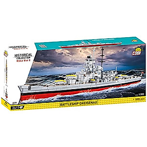 Cobi toys 2417 Pcs Hc WWII /4835/ Battleship Gneisenau