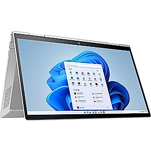HP 2022 Newest Envy x360 2-in-1 Convertible Laptop, 13.3" FHD OLED Touchscreen, Intel Evo Platform i7-1195G7(up to 5.0 GHz), 8GB RAM, 2TB SSD, Backlit Keyboard, Fingerprint, WiFi 6, Windows 11+JVQ MP