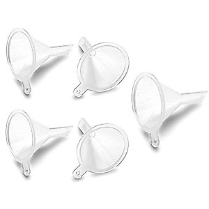 iSnuff Mini Funnel Small Funnel 5-Pack for Lab Bottles, Sand Art, Perfumes, Spices, Powder Funnel, Essential Oils, Recreational Activities
