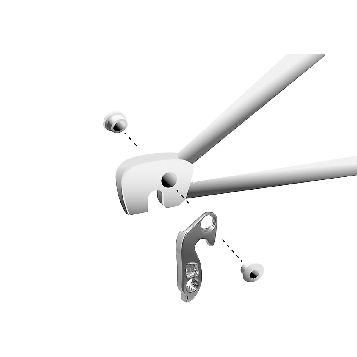 Derailleur Hanger 11 Rear Dropout Compatible for Specialized and Focus Specific Models- Mounting Bolts Inlcuded - Part #9893-4291