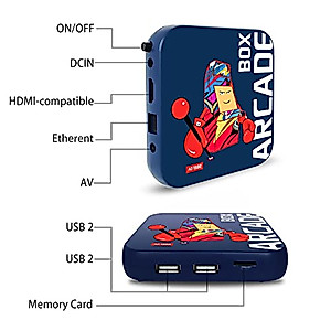 Arcade 4K HD Game Console for PS1/DC/N64 64GB Classic Retro Video Games 33000+ Games Super Console Mini TV Game Player, Retro Game Play, Retro Game Console, Classic Game Play (wireless)