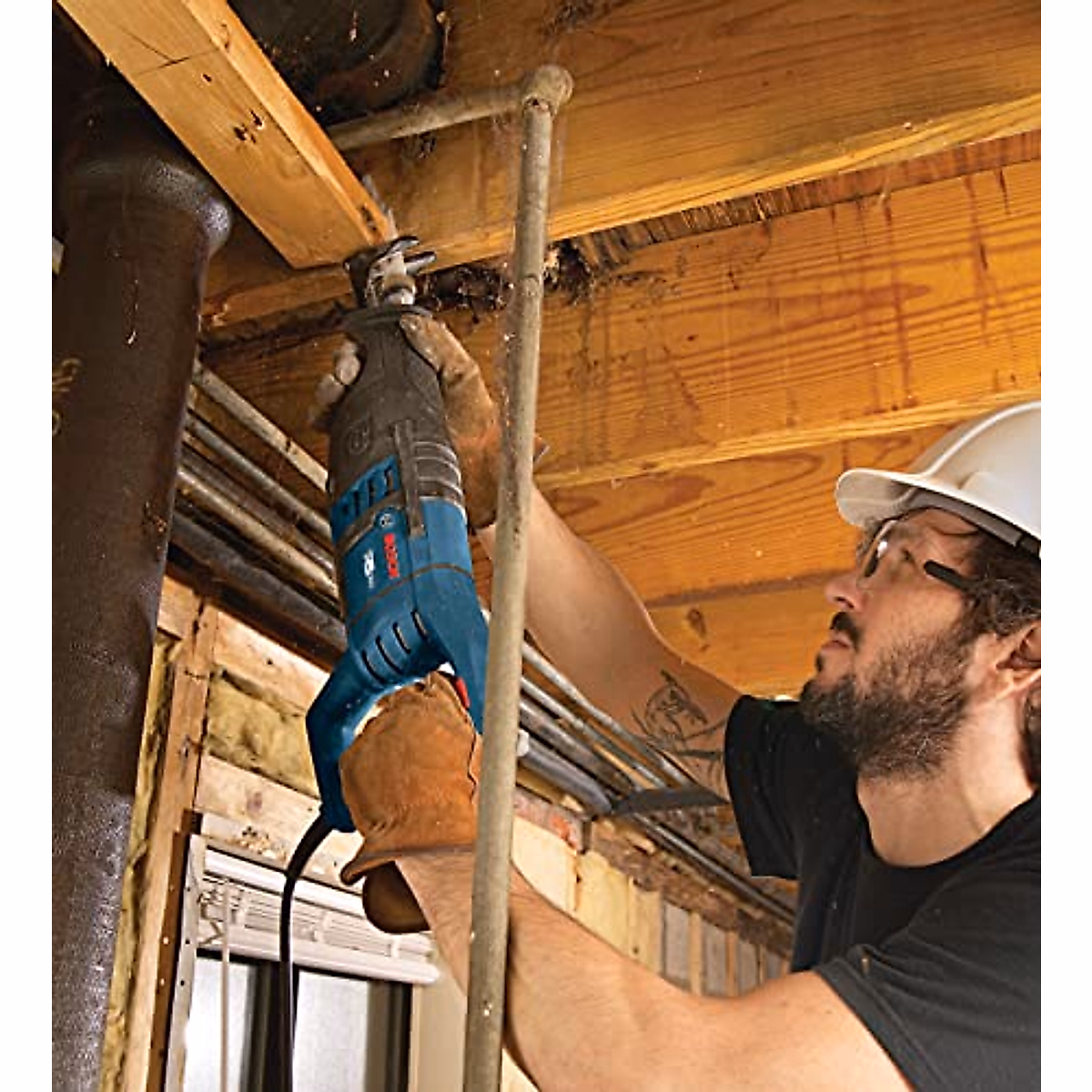 BOSCH RS325 120-Volt 12-Amp Reciprocating Saw - US , Blue