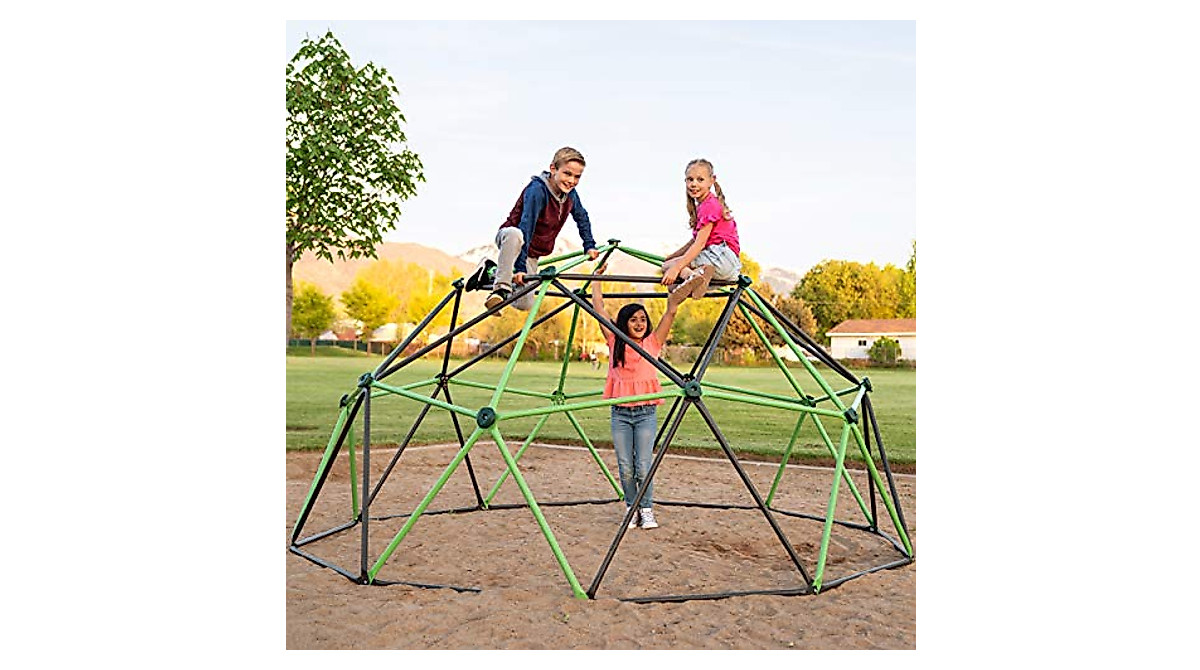 Lifetime Geometric Dome Climber Jungle Gym - Durable Backyard Play ...