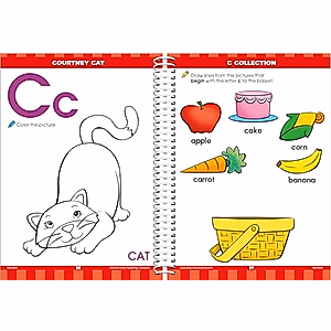 School Zone - Big Preschool Workbook - 320 Spiral Pages, Ages 3 to 5, Colors, Shapes, Numbers, Early Math, Alphabet, Pre-Writing, Phonics, Following Directions, and More (Big Spiral Bound Workbooks)