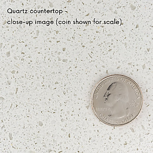 Beverly 24-inch Bathroom Vanity (White/Quartz): Includes White Cabinet with Stunning Quartz Countertop and White Ceramic Sink