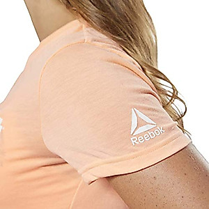 Reebok Crossfit Forging Elite Fitness Speedwick Tee, Sunglow, Large
