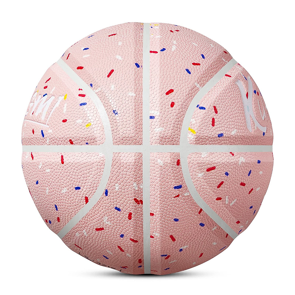 Kuangmi Macaron Kids Basketball Size 5 for Junior Children Boys Girls Indoor & Outdoor,Pink
