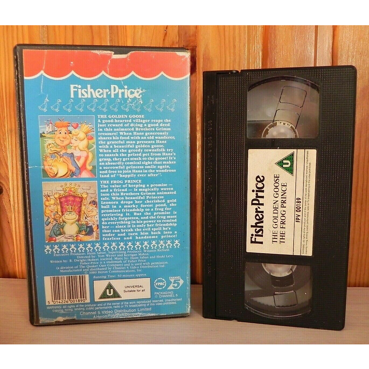 Grimm's Fairy Tales - Andy Grane - Animated - Children's - Pal VHS