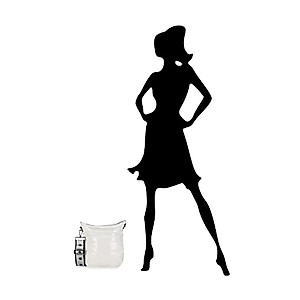 Haute Shore - Nikki Blanc Crossbody White W Silver Strap