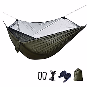 USYFAKGH Automatic Quick Opening Pole Outdoor Net Removable Outdoor Anti Rolled Over Nylon Cloth Camping Hiking Backpack 45l (Green, One Size)