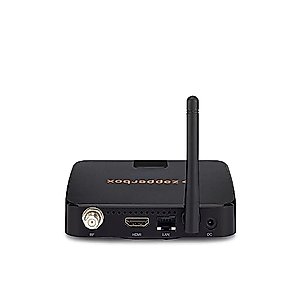 ZapperBox M1 ATSC 3.0 OTA Tuner & DVR with 4K, HDR, and Channel Guide (Single Tuner)