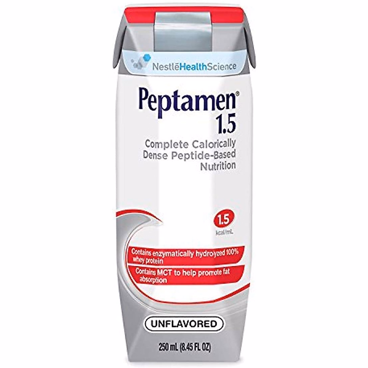 Peptamen 1.5 Complete High Calorie Elemental Diet Unflavored Liquid - 8.4Oz X 24Cans/Case