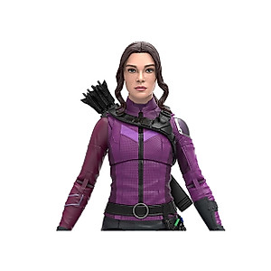 Marvel Legends Series MCU Disney Plus Kate Bishop Hawkeye Series Action Figure 6-inch Collectible Toy, 3 Accessories, 1 Build-A-Figure Part