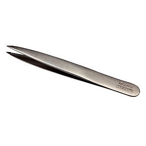 Hans Kniebes Pointed Stainless Steel Tweezers, Solingen