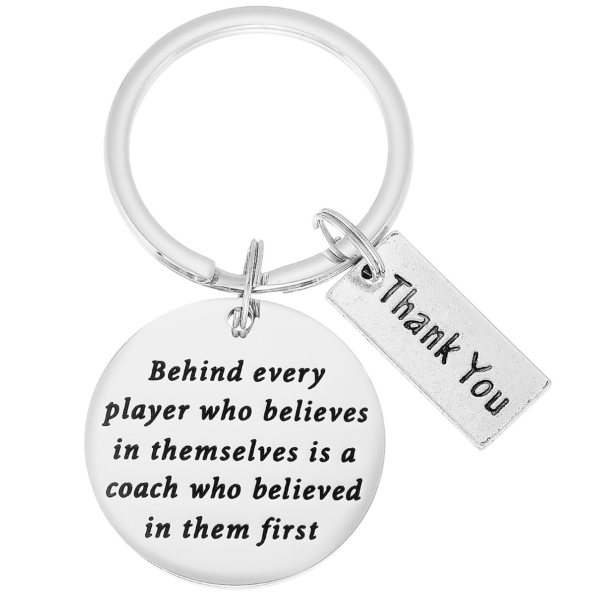 Kivosliviz Soccer Coach Gift Keychain Coachs Thank You Gift Baseball Coach Gifts Cheer Coach Gifts for Women