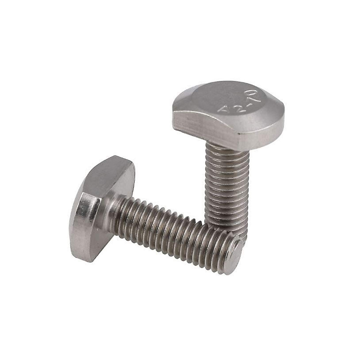 qfkj Bolt M5 M6 M8 M10 M12 M16 Bolts for T-Slot Stainless Steel T Bolt T Screw Square Bolts T-Head Screw Chute T-Bolt Durable (Dimensions : M8x20 5PCS)