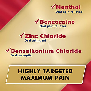 Orajel 4X for Toothache & Gum Pain: Severe Cream Tube 0.33oz- From #1 Oral Pain Relief Brand