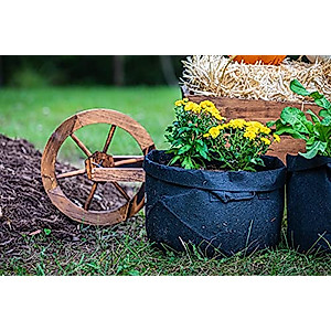 Gardzen 10-Pack 10 Gallon Grow Bags, Aeration Fabric Pots with Handles