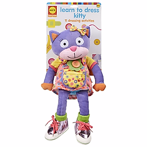 Alex Little Hands Learn To Dress Kitty Kids Toddler Art and Craft Activity