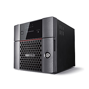 BUFFALO TeraStation 3210DN Desktop 4 TB NAS Hard Drives Included, black