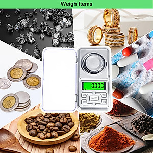 GRAM PRES Digital Milligram Scale 50/0.001 Gram Accuracy,Small Jewellery Coin Powder Pocket Scale Digital Gram and Oz,Digital Gram Scale with Lcd for Medicine, Gold, Gem, Reloading