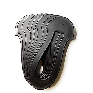 FootieTree (Black, 8) No Show Sock Underwear Drawer Organizer. Classic Rosie Collection, Holds About 10 Pairs. Wear Each Pair Over The FootieTree & Place in The Drawer.