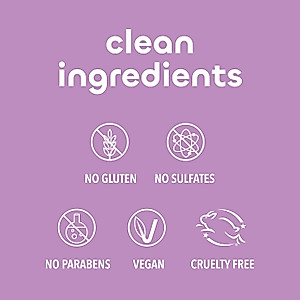 Seaweed Bath Co. Hydrate Body Wash, Lavender Scent, 12 Ounce, Shower Gel for Men & Women, Vegan, Paraben Free, Sulfate Free, Cruelty Free