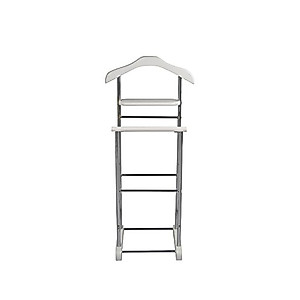 Proman Products VL17027 Fuji Twin Valet, 40" Height, White