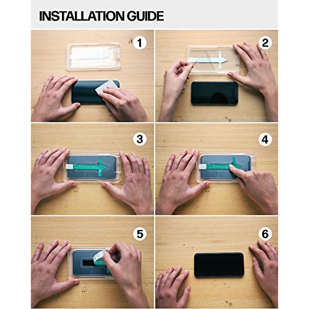 Power Theory Designed for iPhone 8 Plus Screen Protector/iPhone 7 Plus Screen Protector Tempered Glass [9H Hardness], Easy Install Kit, 99% HD Bubble Free Clear, Case Friendly, Anti-Scratch, 2 Pack