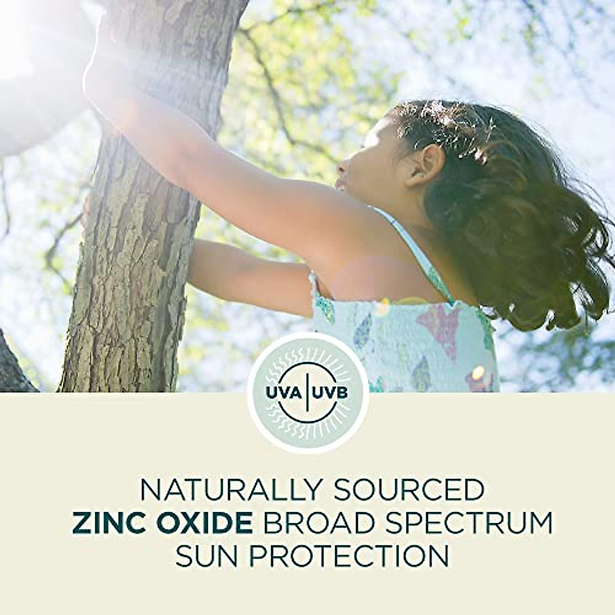 Coppertone Pure and Simple Kids Sunscreen Spray SPF 50, Zinc Oxide Mineral , Tear Free, Water Resistant, Broad Spectrum , 5 Oz