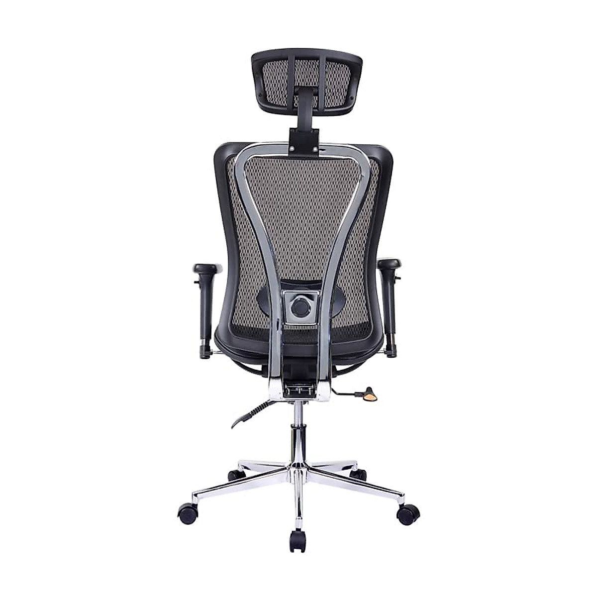 Techni Mobili Mesh Office Chair, Black