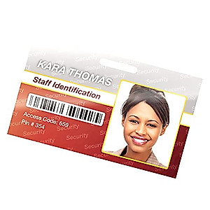 Fellowes, Hot Laminating Pouches, 10 Mil, ID Card, 100 per Pack (52051)