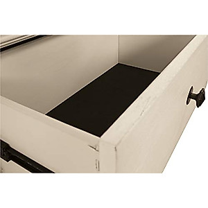 Signature Design by Ashley Bolanburg Cottage Chic Display Cabinet or Bookcase, Antique White