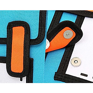 MJUNBOBU Girls Boys Jump Style 3D Backpack 16Inch 2D Drawing Anime Comic Cartoon Backpack Daypack Large (Yellow) (Blue)