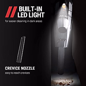 VacLife Handheld Vacuum, Car Vacuum Cleaner Cordless, Orange (VL189)