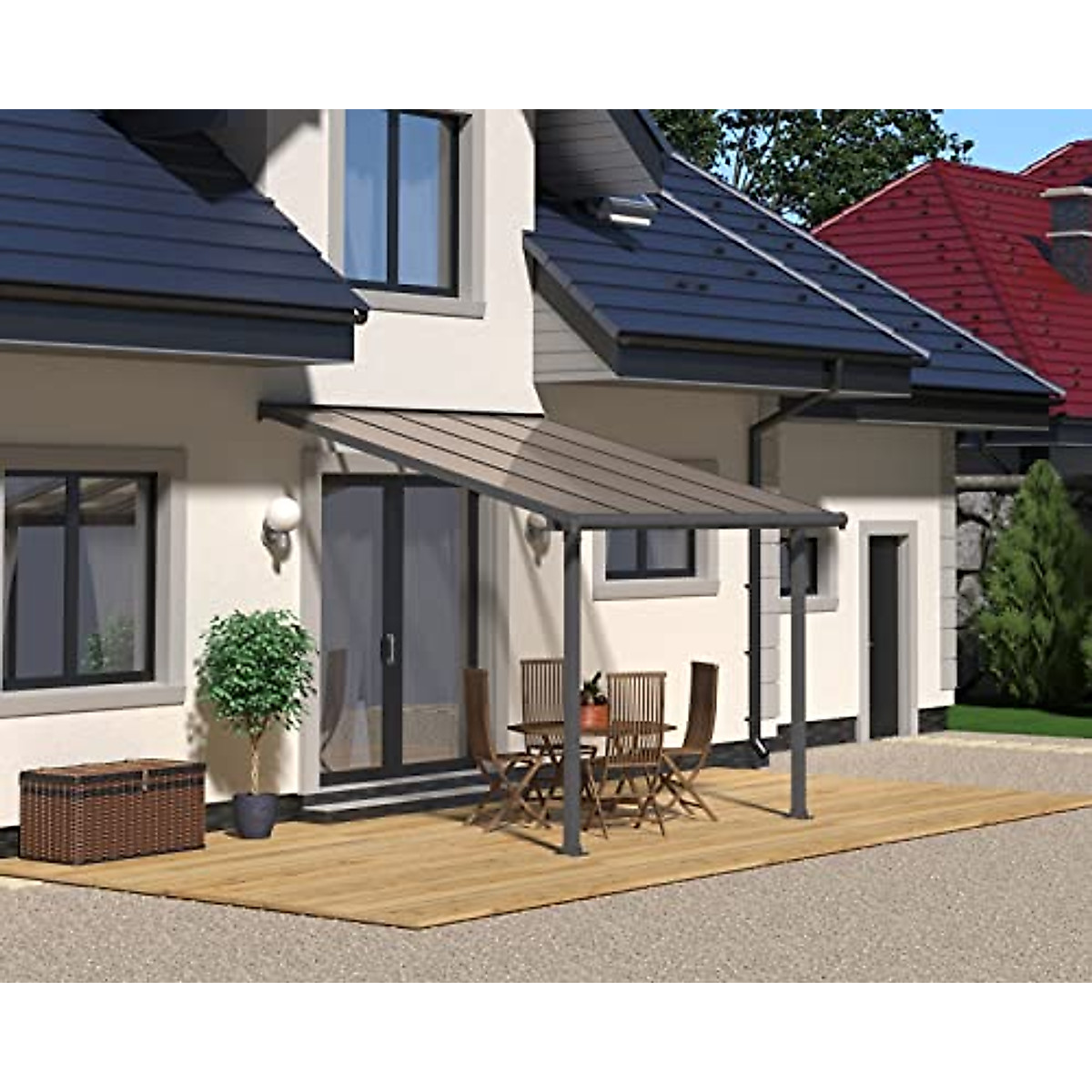 Palram Canopia Olympia Patio Cover, 10’ x 10’ HG8810