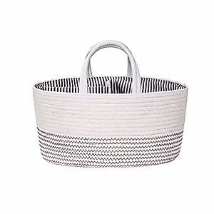 TJLSS Nursery Storage Basket Waterproof Tote Bag Storage Box Storage Basket, Home Outing Storage Basket