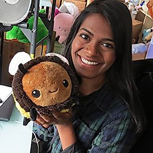 Squishable / Mini Fuzzy Bumblebee Plush - 7"