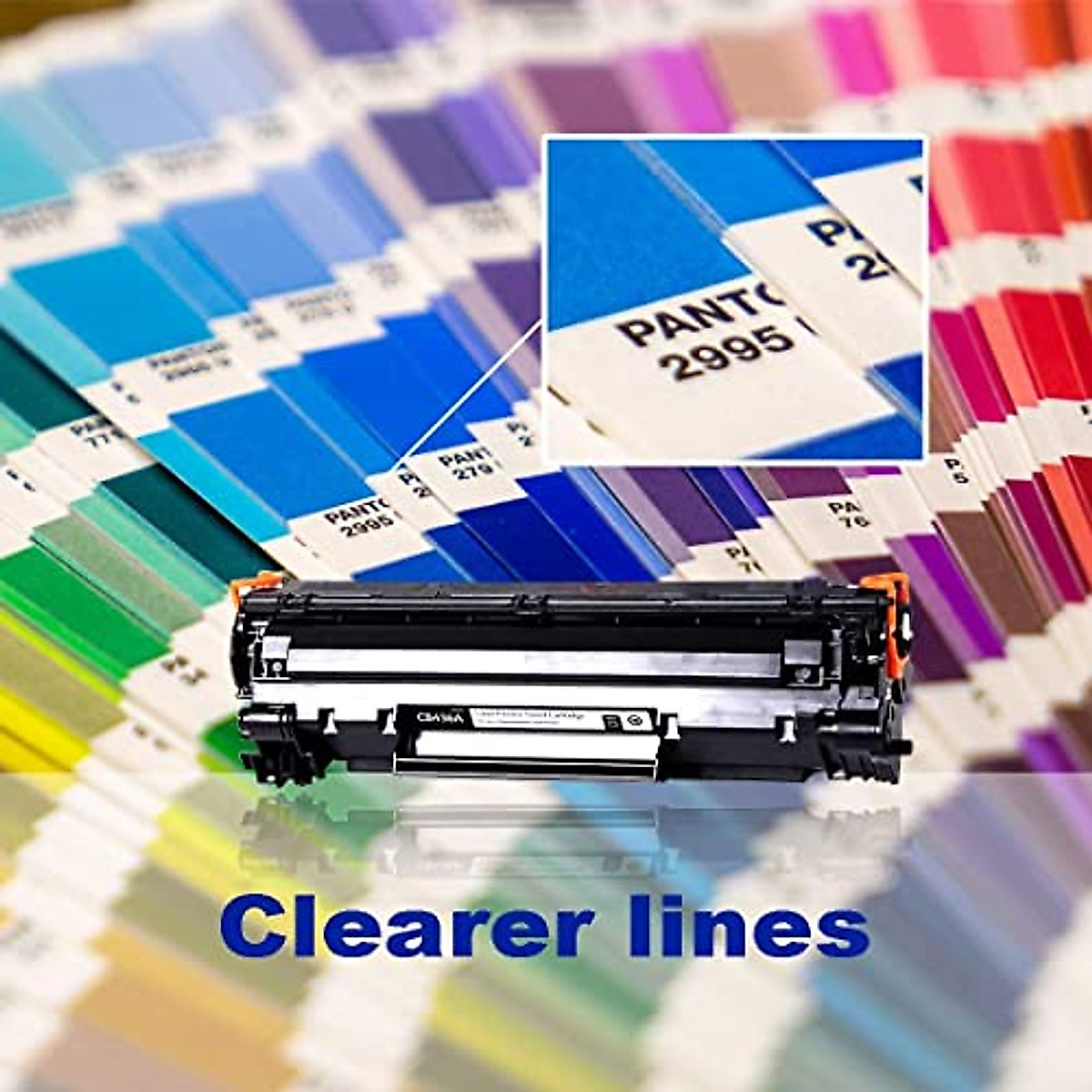 FDC Printer Toner CB436A 36A Toner Cartridge Compatible for HP Laserjet M1522n M1522nf MFP P1505 P1505n M1120 M1120n Printers Ink 2,000 Pages(1-Pack )