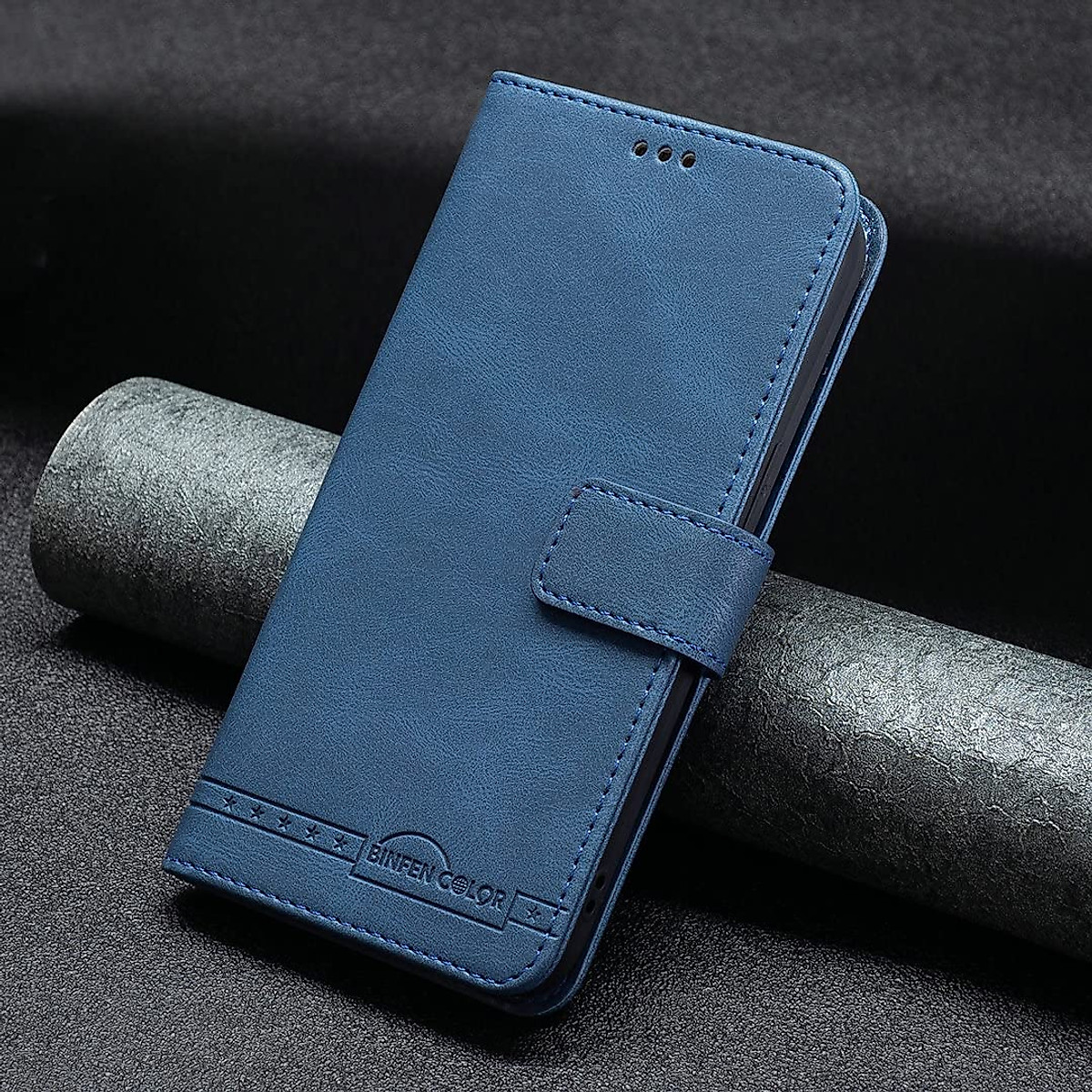 Case for Sony Xperia Z5 Premium Case Compatible with Sony Xperia Z5 Premium Phone Case Flip Stand Cover PU Leather BF09 Wallet Case Blue