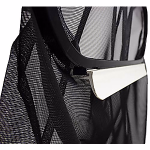 Poolmaster 21182 Premier Collection Solid-Core Aluminum Swimming Pool Leaf Rake with Durable Fine-Mesh Net, Medium, Silver