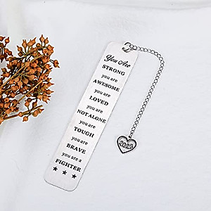 Inspirational Bookmarks for Women Men Book Lovers, Valentine's Day Gifts for Teen Girls Boys, Birthday Gifts for Son Daughter, Teacher Appreciation Gifts Thank You Graduation Gift for Her Him