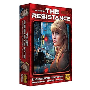 The Resistance Card Game - Social Deduction, Strategy, Bluffing, Negotiation, and Deception for Teens and Adults - Party Game for 5-10 Players Ages 13+ in 30 Minute Rounds by Indie Boards & Cards