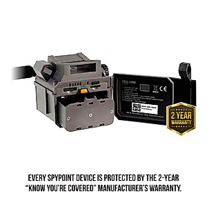 SPYPOINT Cell-Link Universal Cellular Trail Cameras Adapter | Makes Most Trail Cameras a Cellular Game Camera, Camera sends Picture through App (US)