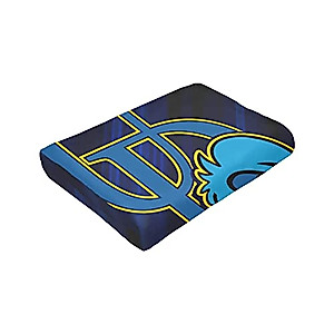 University of Delaware Fleece Blanket, Very Soft Microfiber Flannel Blanket for Couch Warm and Cozy for All Seasons