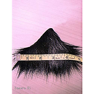 tyoungg Faux Fur Cat Kitten Clip on Ears Headband For Cosplay Kitten Play Comicon Cosplay Petplay (black kitten ears)