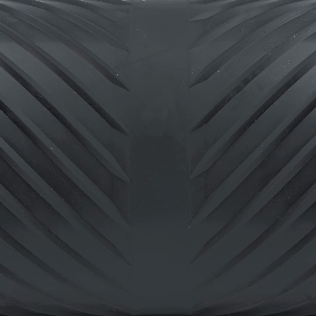 CLIMATEX Indoor/Outdoor Rubber Runner Mat, Door Mat For Floor Protection, 27" X 6', Black (9A-110-27C-6)