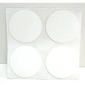 FastCap Adhesive Cover Caps Fastpad PVC White (1 Sheet)